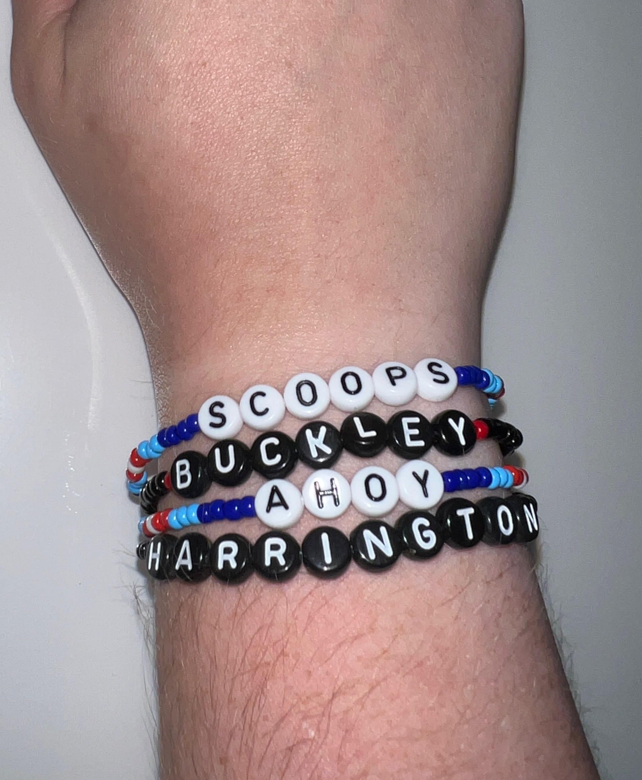 Stranger Things Themed Beaded Bracelets - Etsy