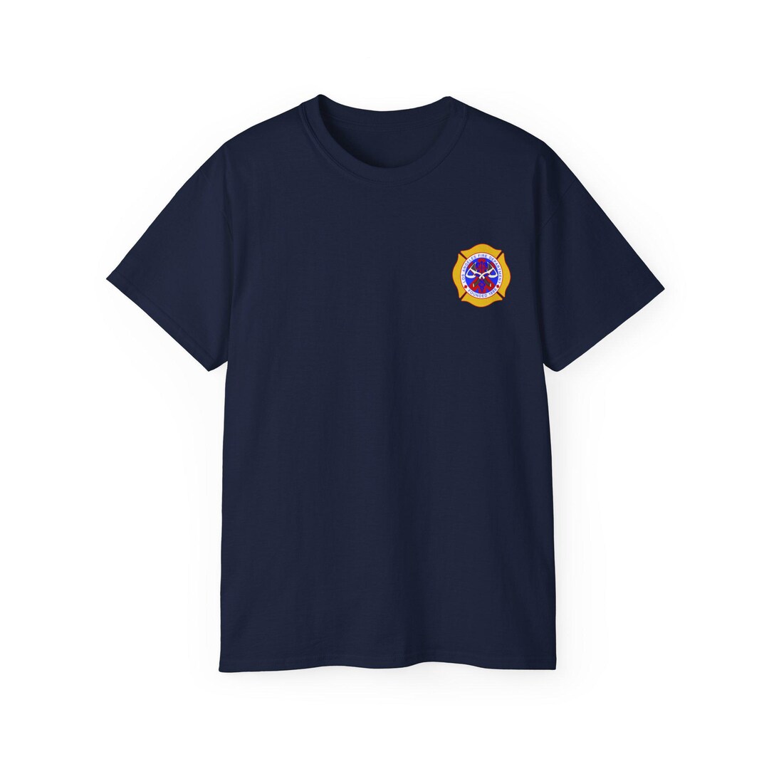 Pride LAFD Logo Front & Back Short Sleeve T-shirt - Etsy