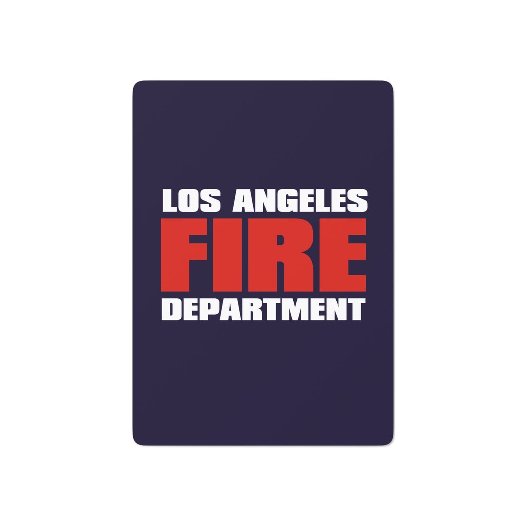 LAFD Playing Cards - Etsy