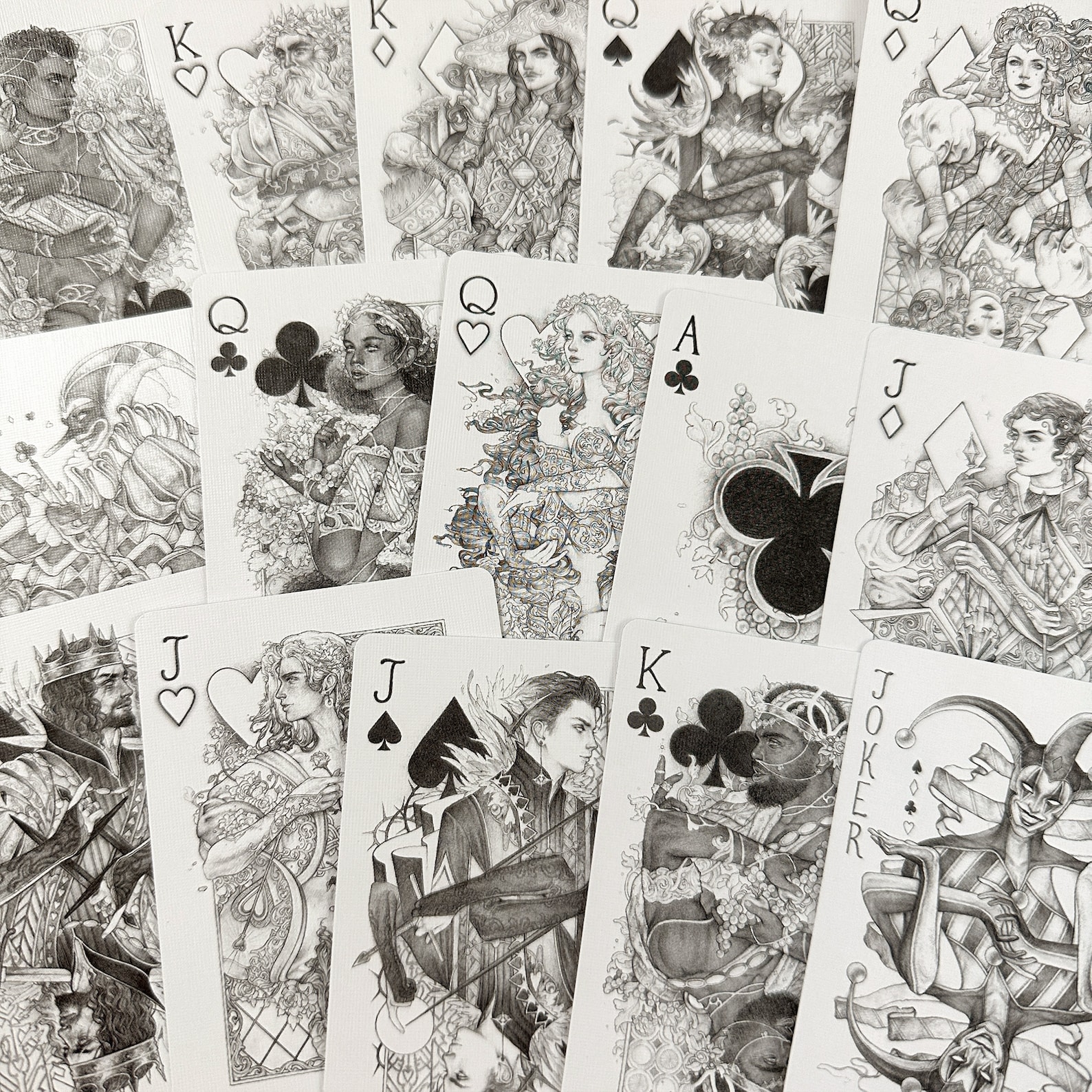Vonnart Illustrated Playing Card Deck - Etsy