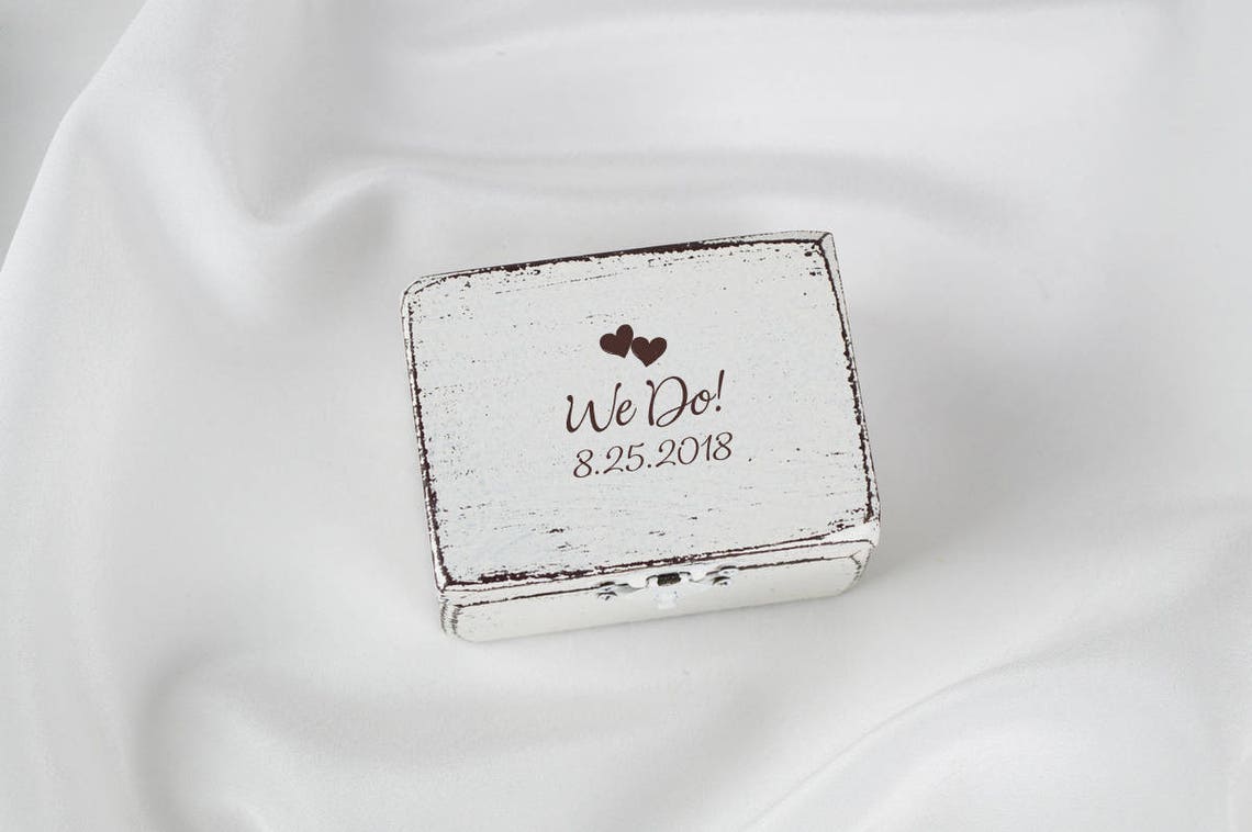 Wedding Ring Box Vintage Ring Box Engagement Ring Box - Etsy