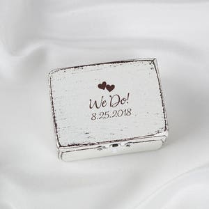 Wedding Ring Box, Vintage Ring Box, Engagement Ring Box, Rustic Ring ...