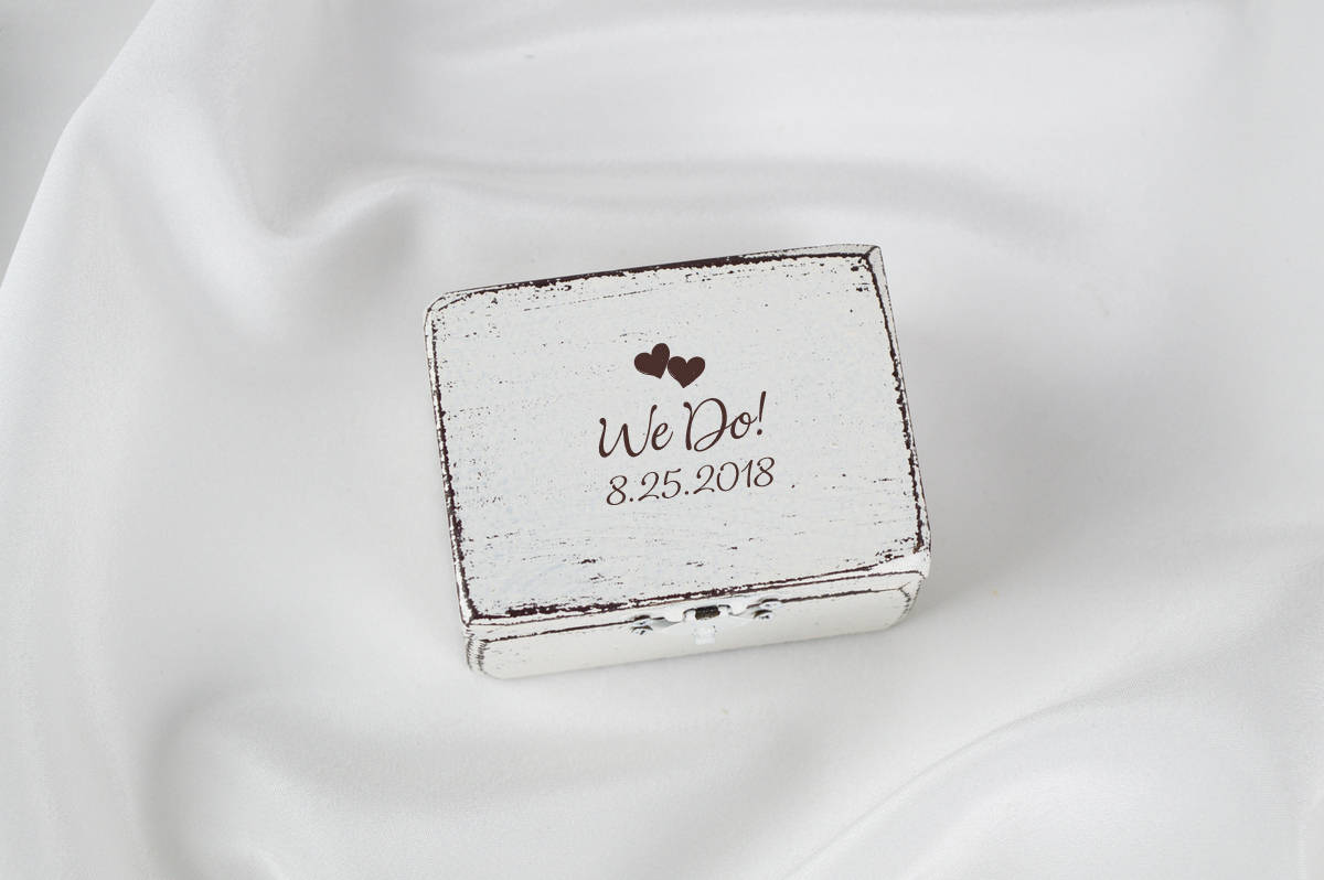 Wedding Ring Box Vintage Ring Box Engagement Ring Box | Etsy