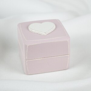 Dusty Lavender Engagement Ring Box, Proposal Ring Box, Marry Me Ring ...
