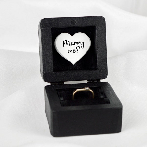 Engagement Ring Box - Etsy