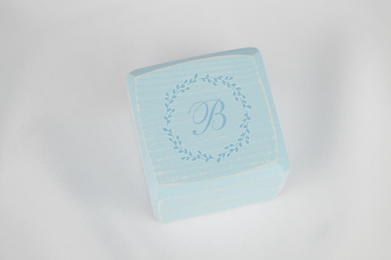 Marry Me Blue Engagement Ring Box Wedding Proposal Ring Box - Etsy