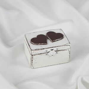 Wedding Ring Box, Vintage Ring Box, Engagement Ring Box, Rustic Ring ...