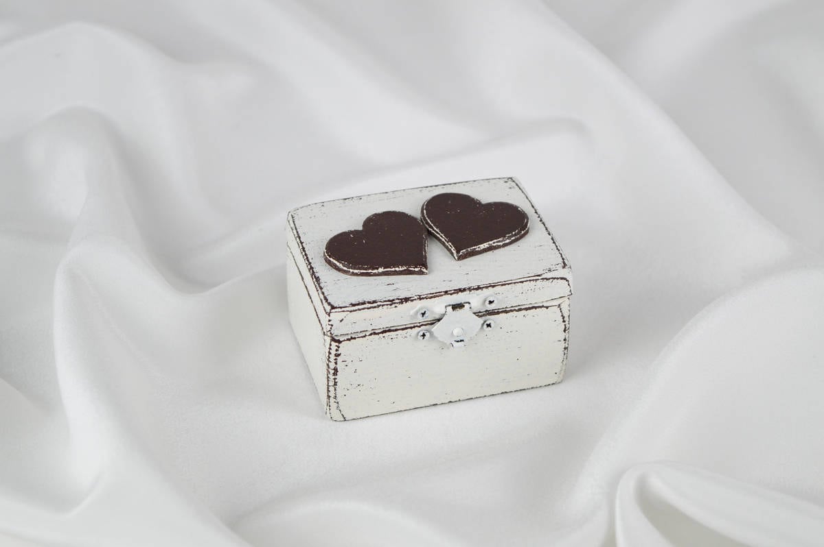 Wedding Ring Box Vintage Ring Box Engagement Ring Box | Etsy