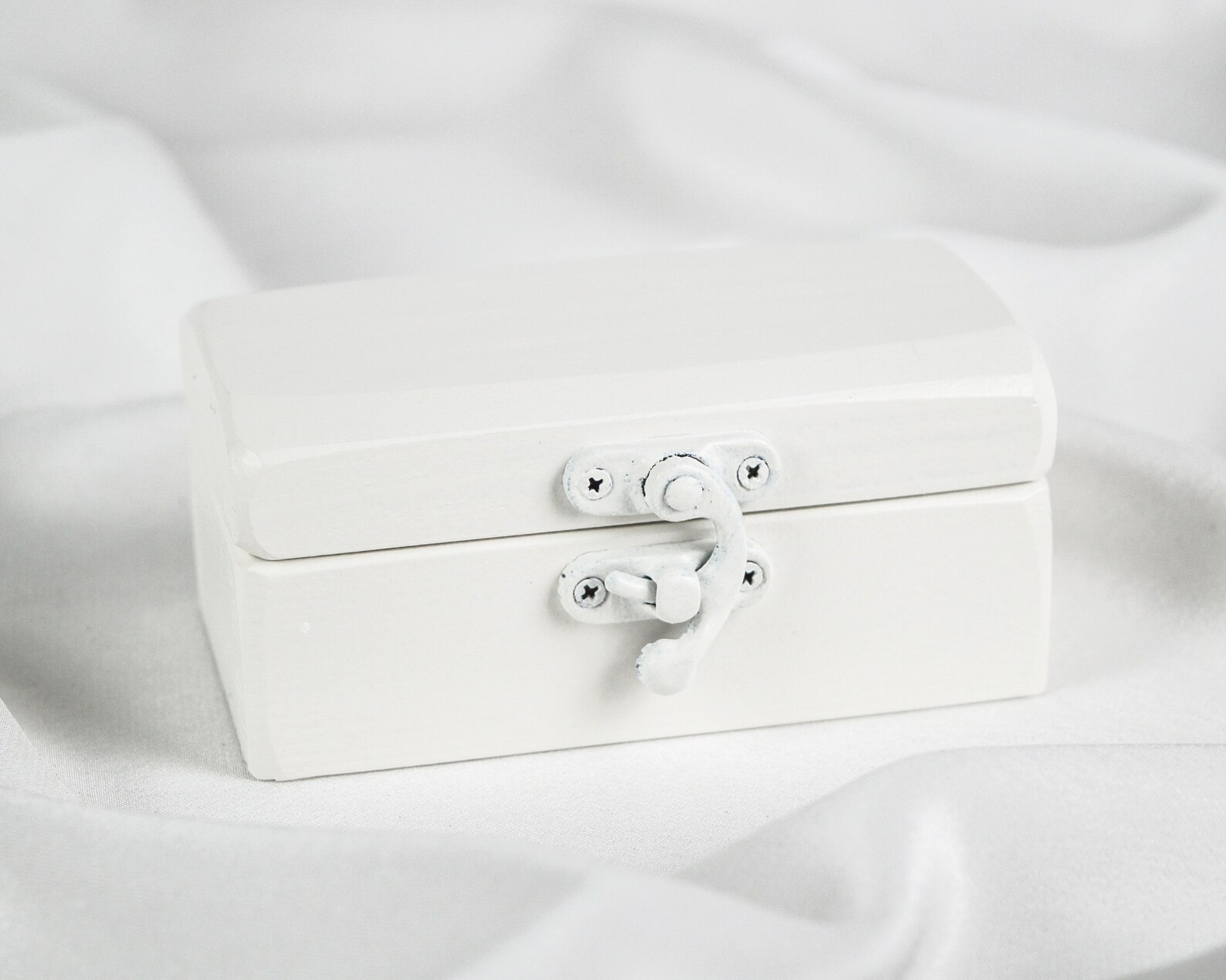 White Ring Box Personalized Ring Box Ring Bearer Box White | Etsy