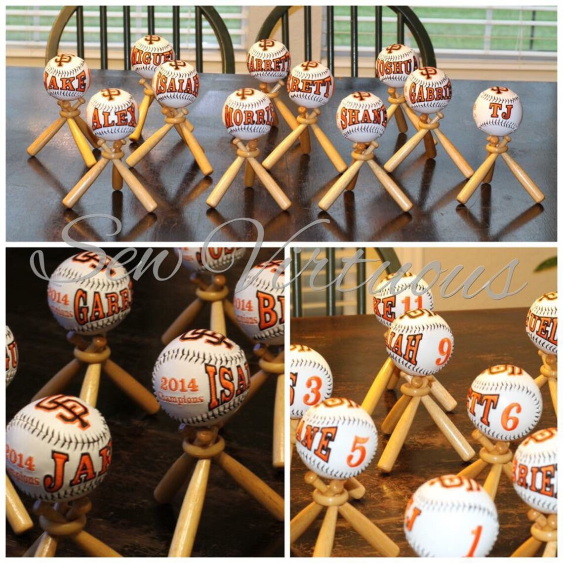 Set of Team Balls MINIMUM of 10 - Etsy