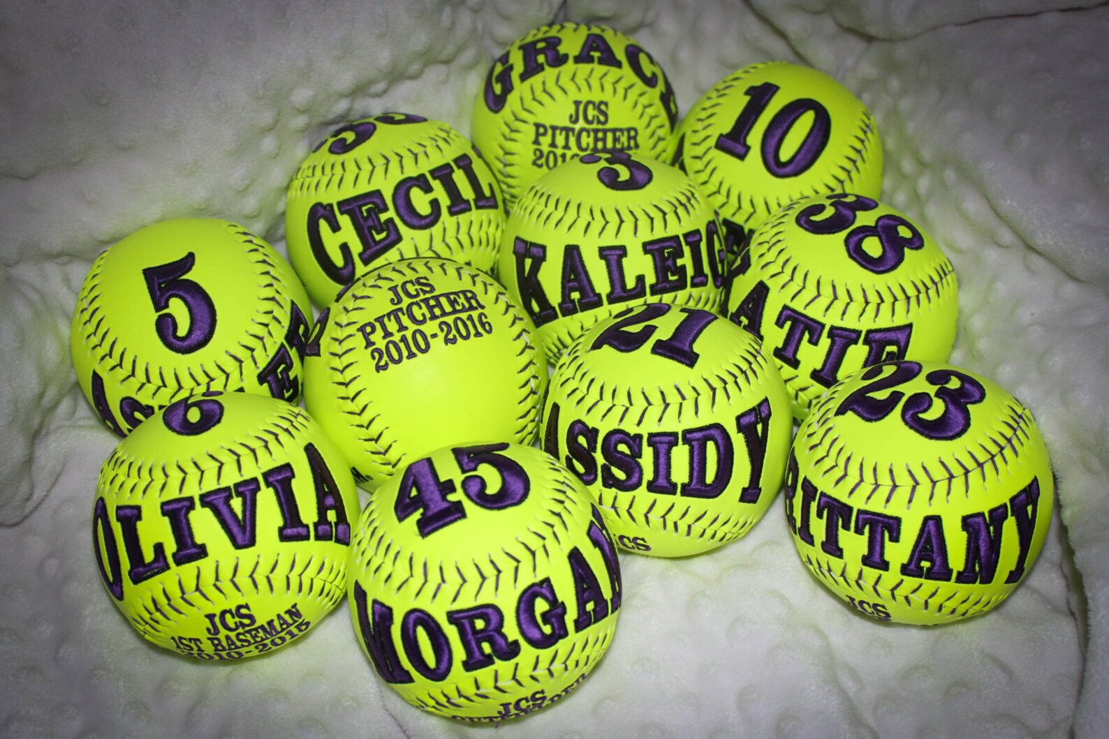 Set of Team Balls - MINIMUM of 10 - Etsy