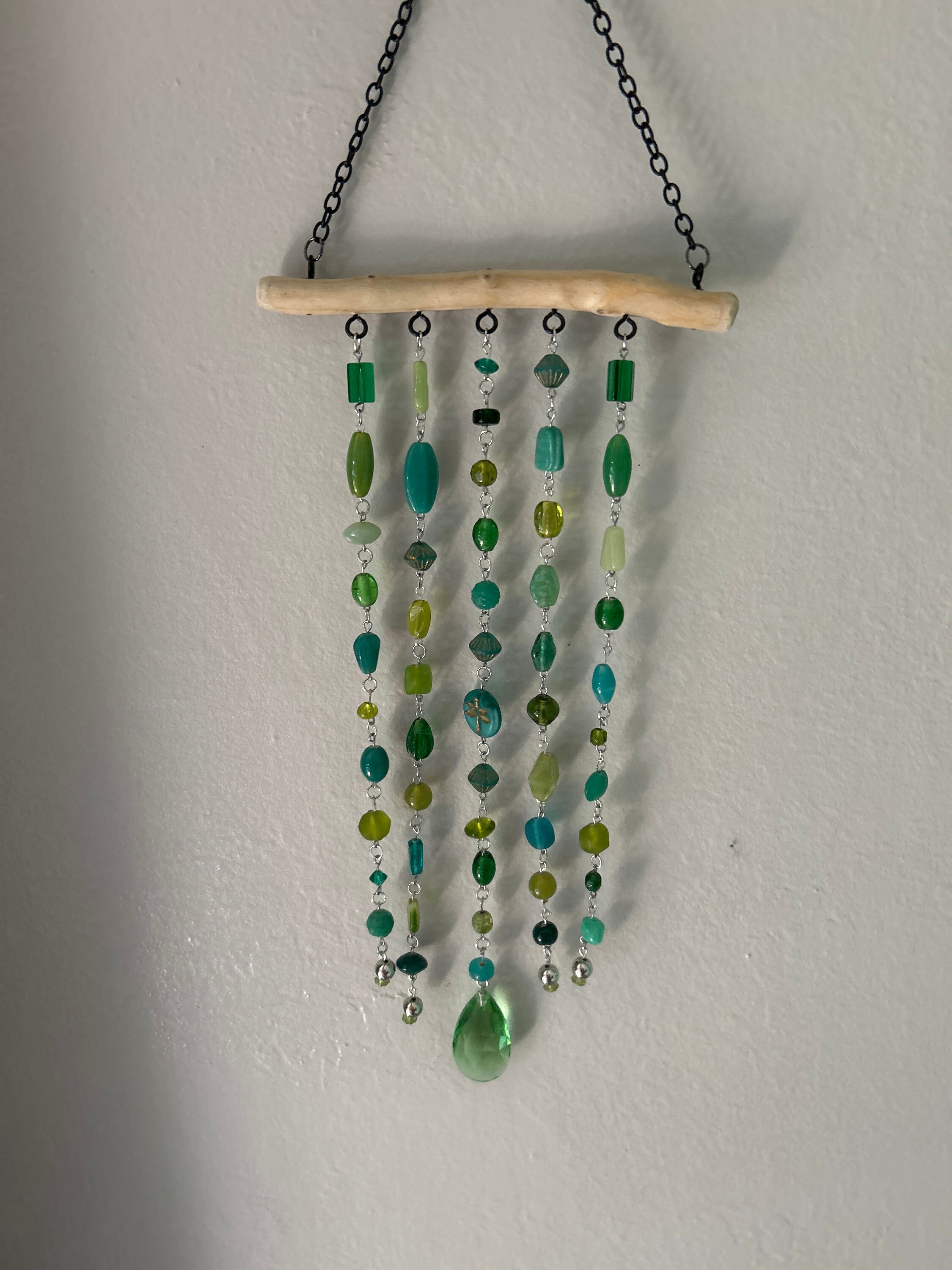 Green and Teal Sun Catcher - Etsy