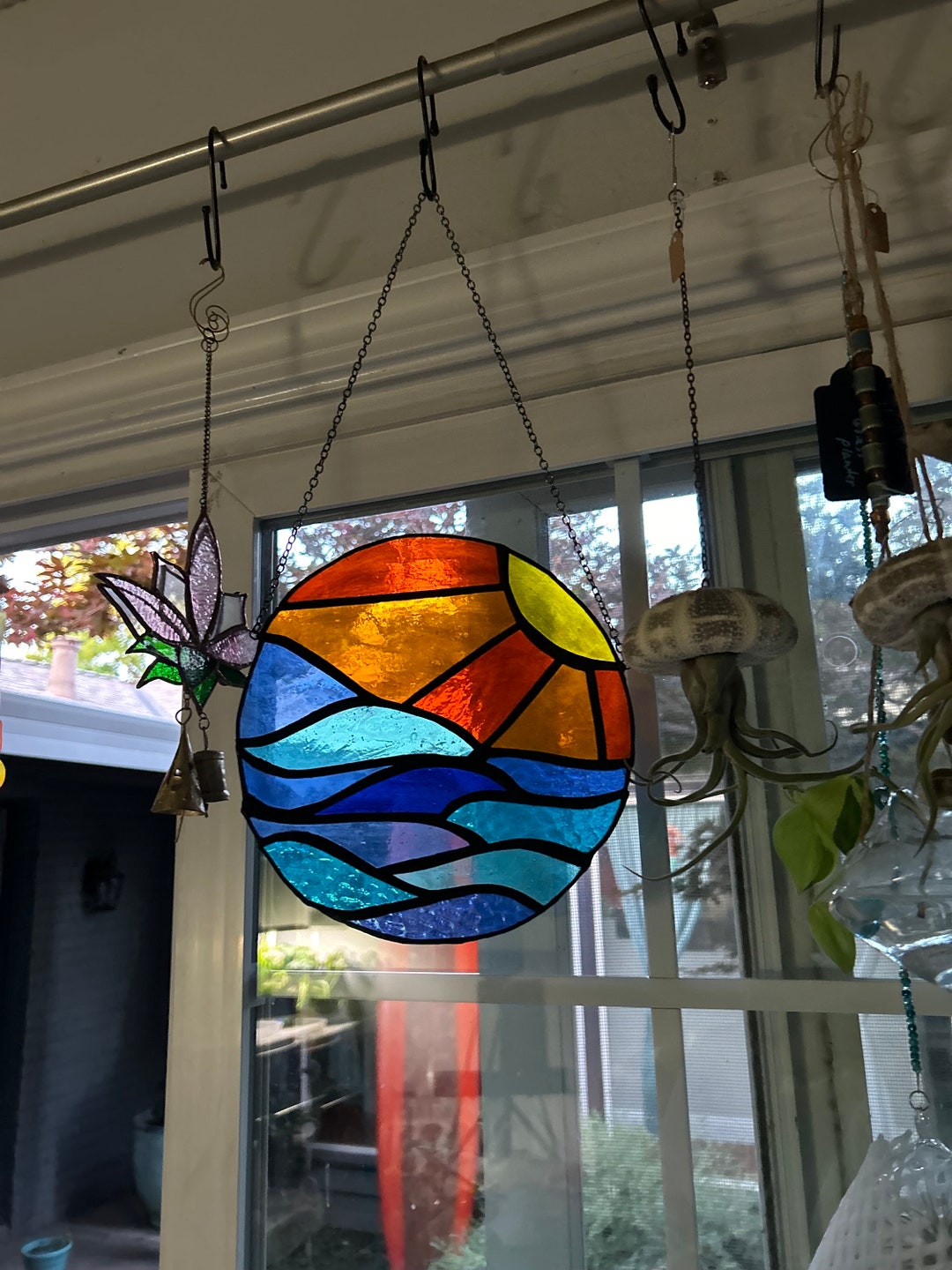 Stained Glass Sun Catchers - Etsy