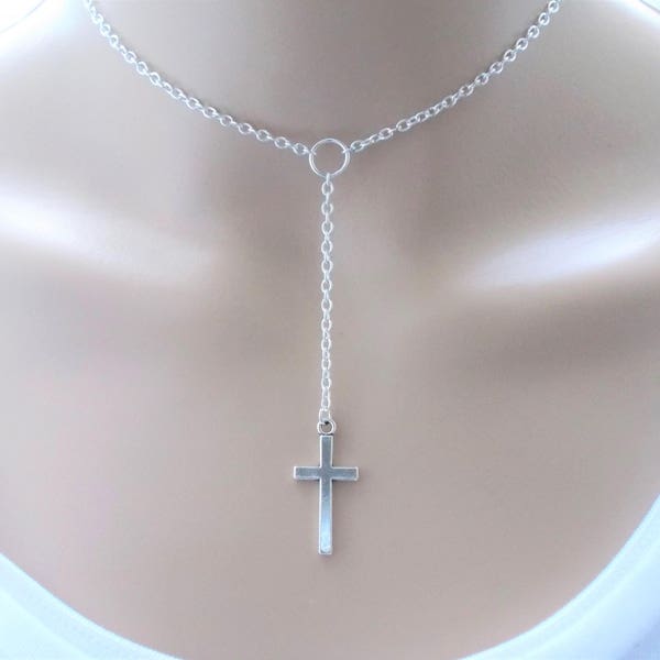 Cross Choker - Etsy