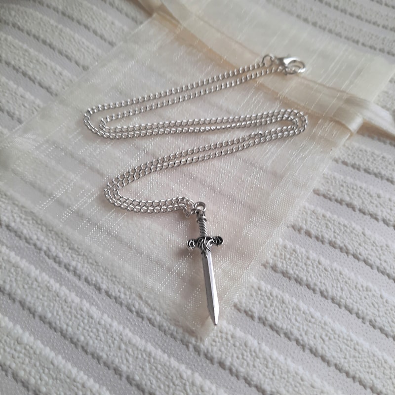 Dagger Necklace - Etsy