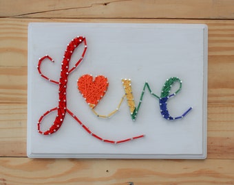 Love String Art | Etsy
