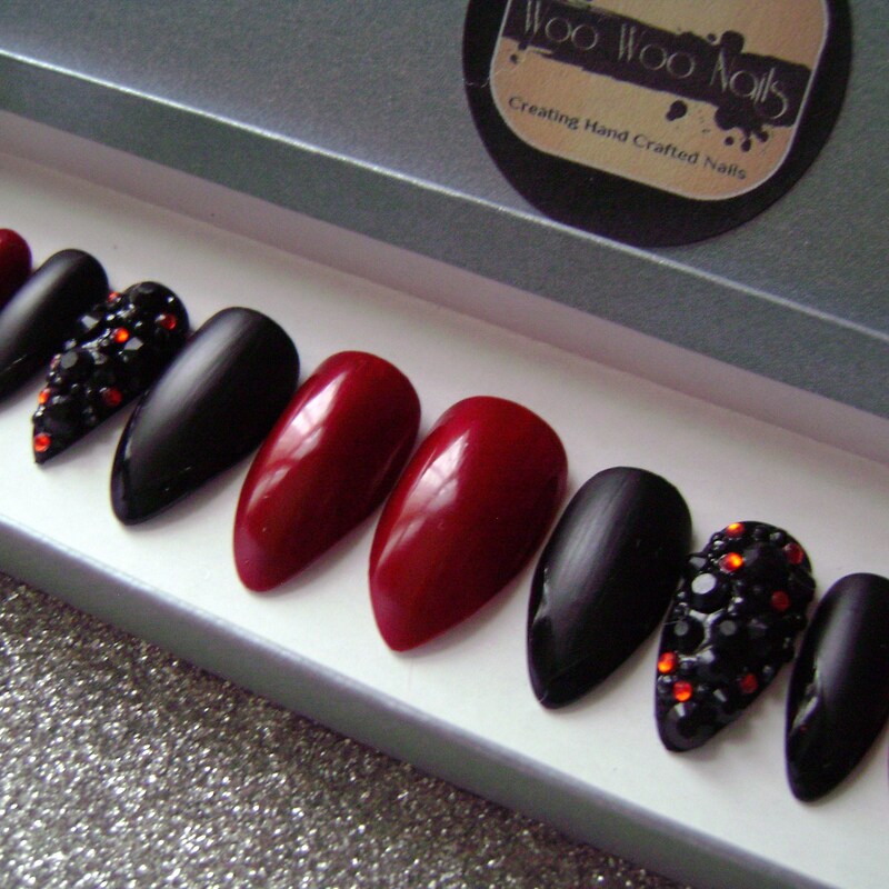 Pop on Nails - Etsy