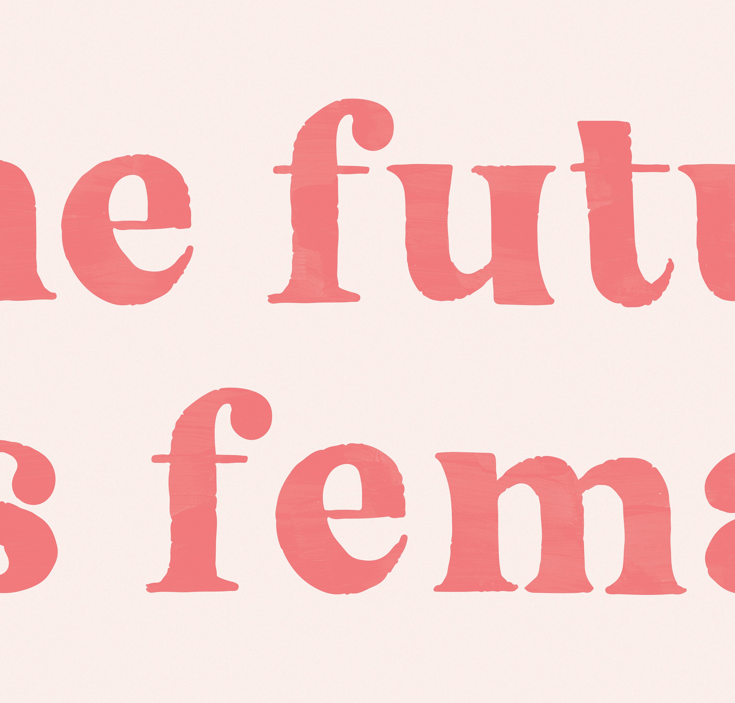 The Future is Female Poster Empowering Print Feminist Slogan Poster ...