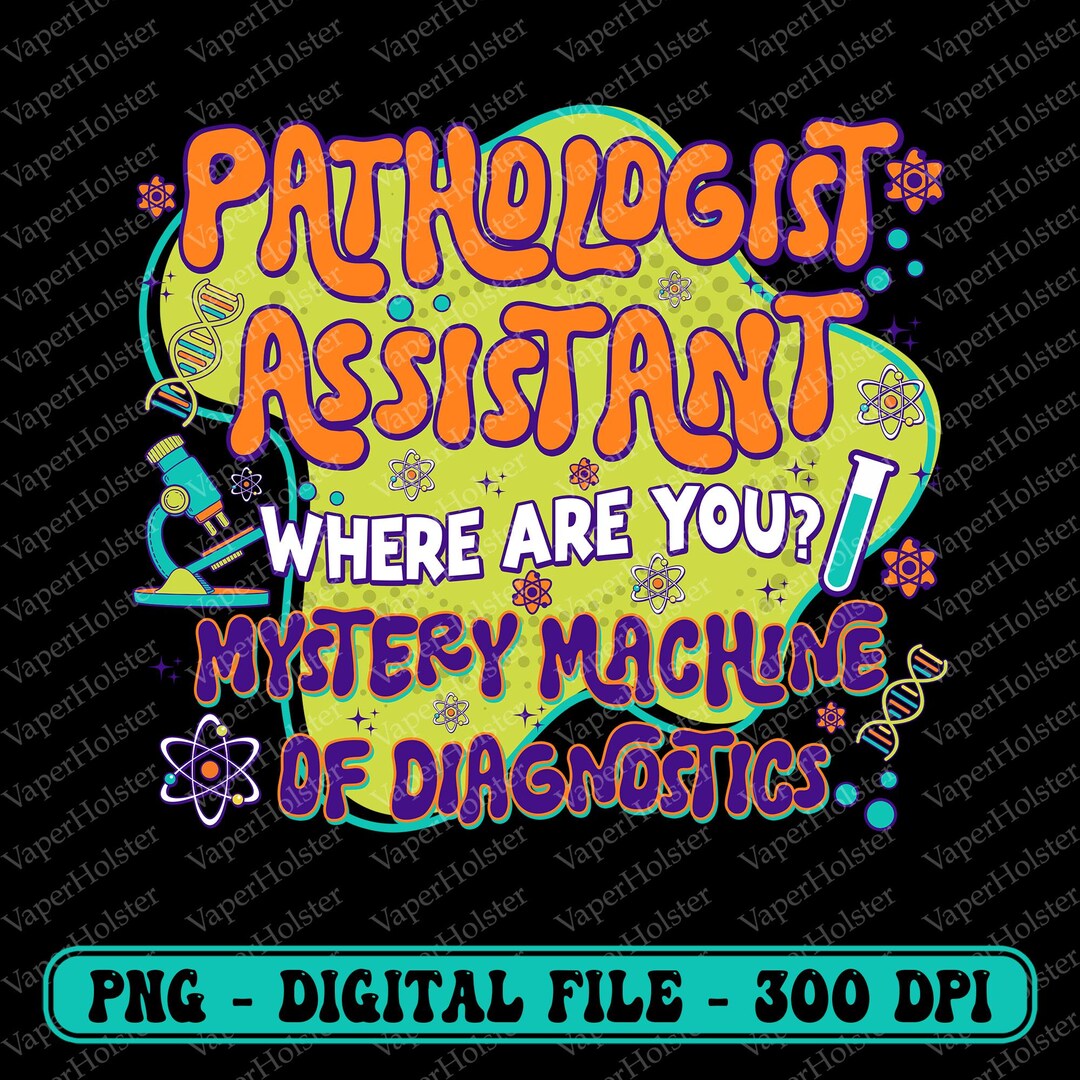 Pathologist Assistant Png, Lab Week 2025 Mystery Machine Png,lab Crew ...