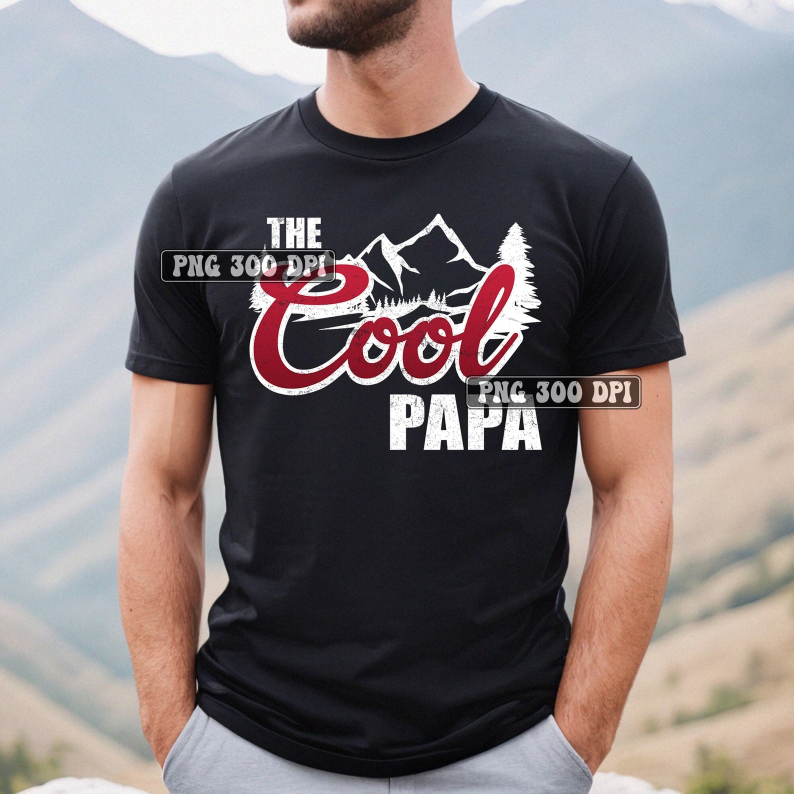 The Cool Dad PNG, Best Father Png, Father Png, Dad Day Png, Father's ...