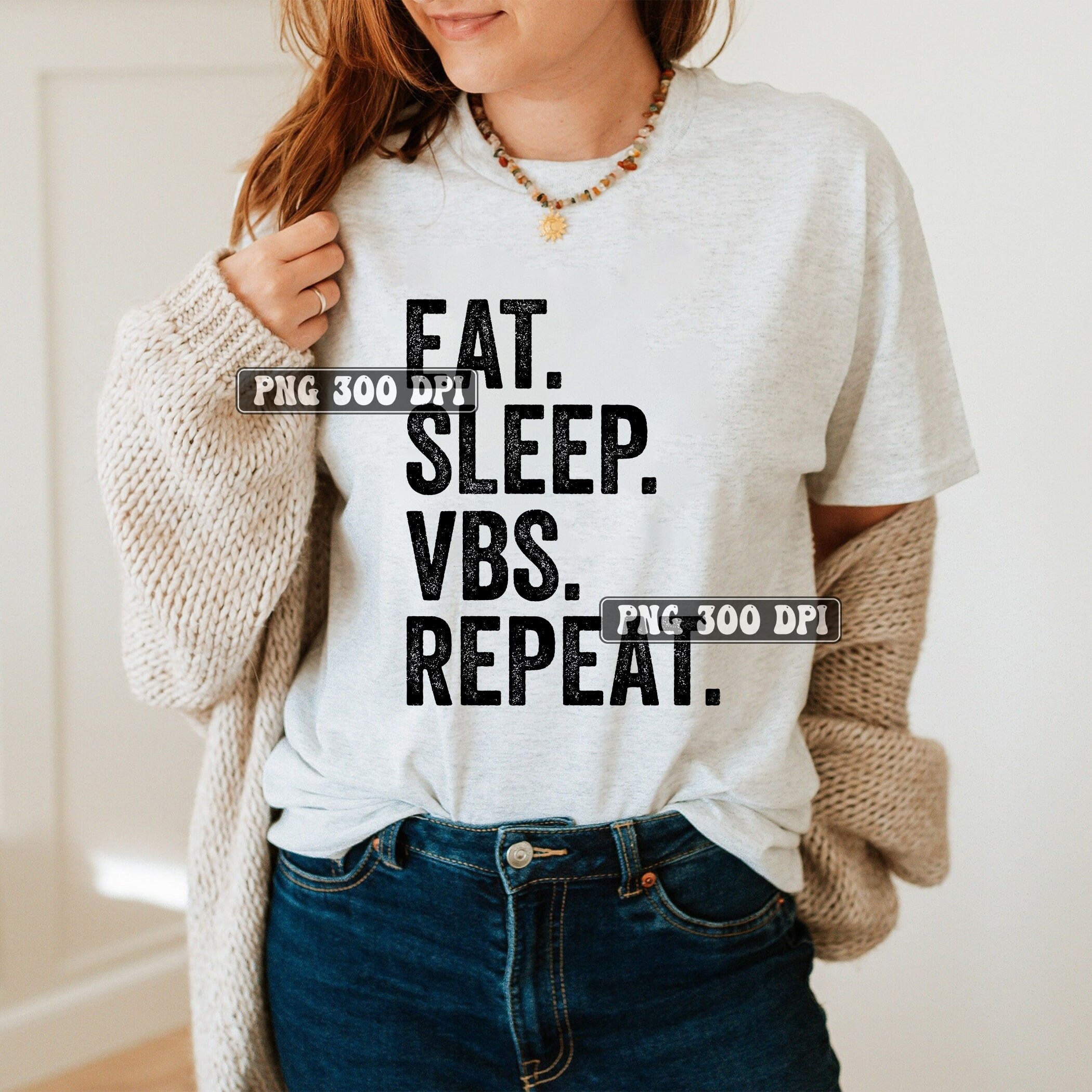 Eat Sleep VBS Repeat Png, I Love VBS Png, Vacation Bible School Png, VBS 2024 Png, - Etsy