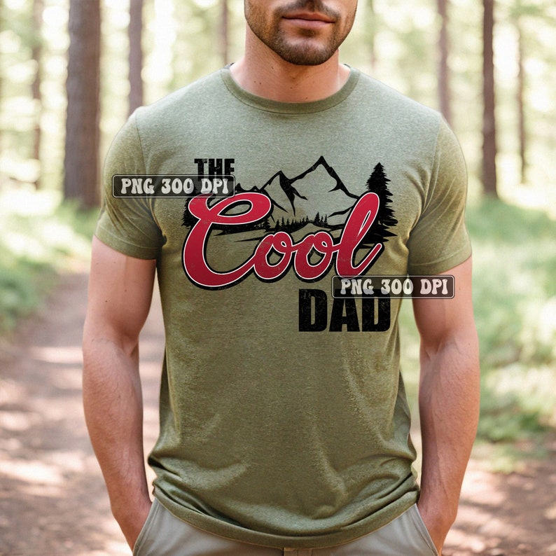 The Cool Dad PNG, Best Father Png, Father Png, Dad Day Png, Father's ...