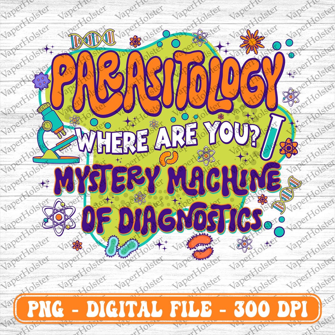 Parasitology Png, Lab Week 2025 Mystery Machine Png, Lab Crew, Medical ...
