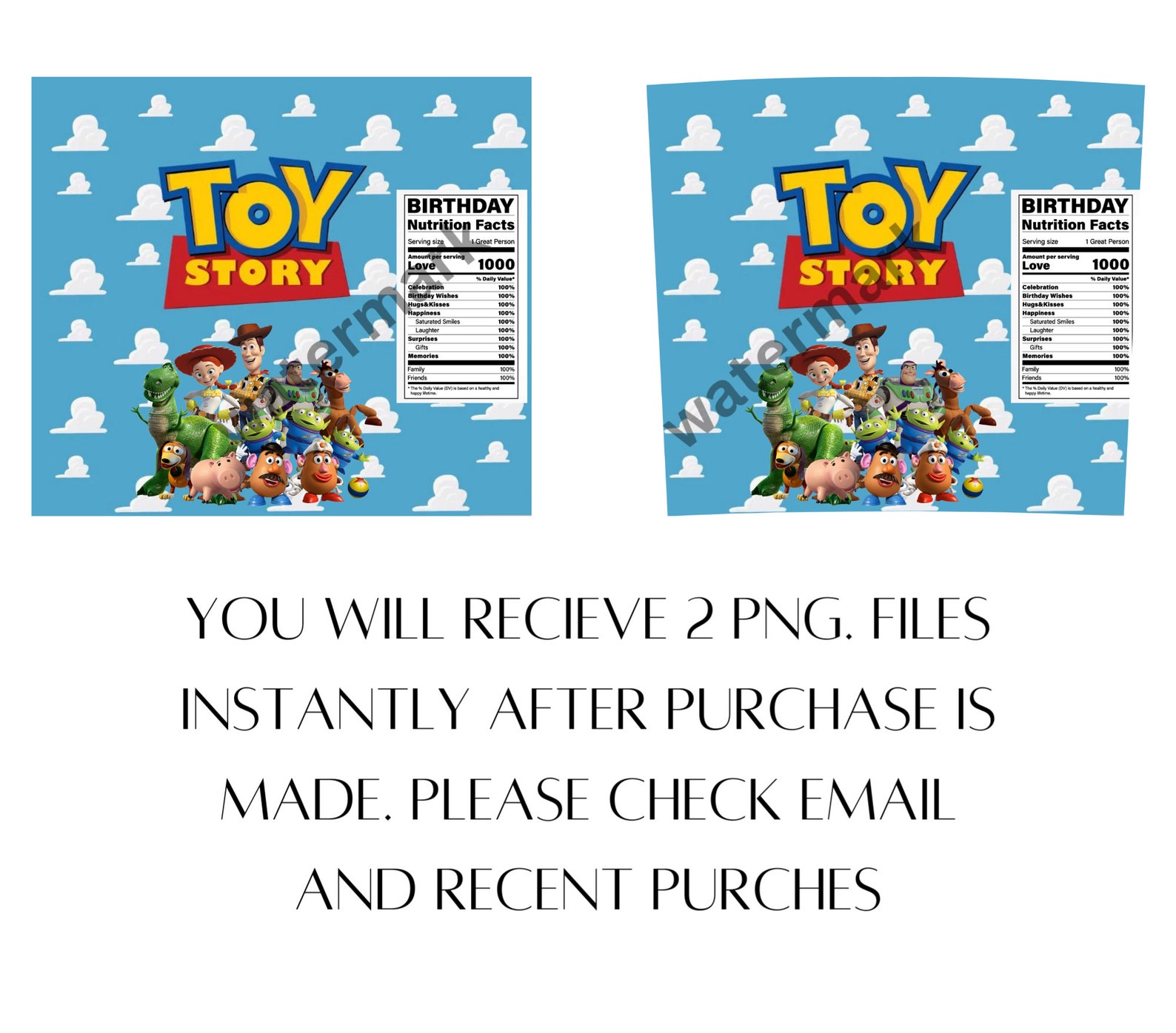 Toy Story Bursting Wallpaper Wrap | Digital Download | Tumbler Wrap ...