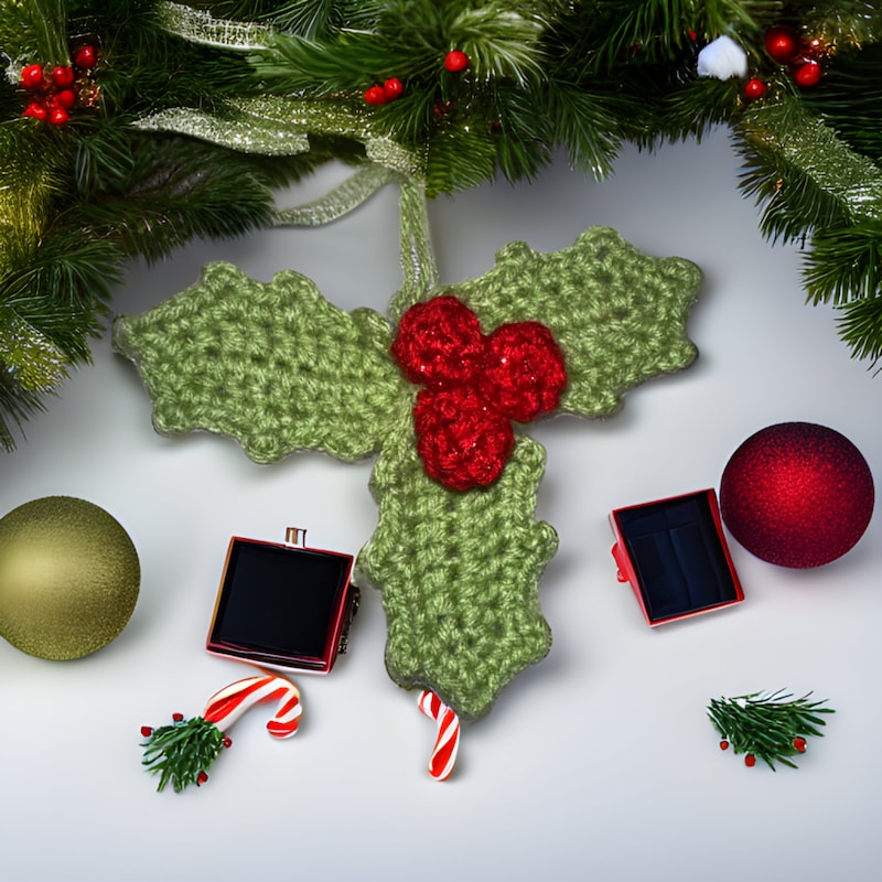 Crochet Mistletoe - Etsy