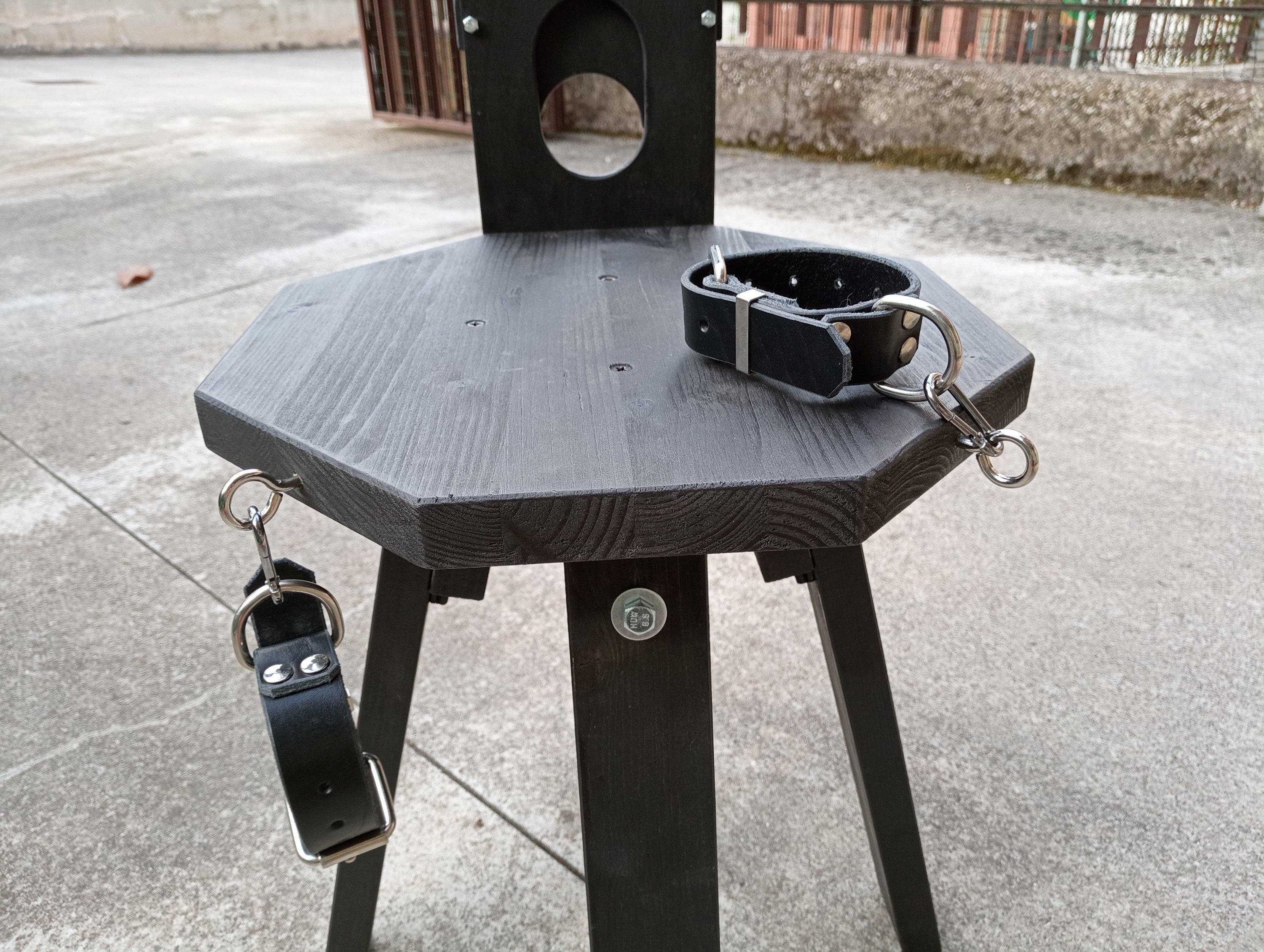 The Octagon Wooden Bondage CBT Chair BDSM Dungeon Furniture - Etsy UK