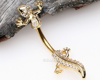 Animal Belly Ring - Etsy