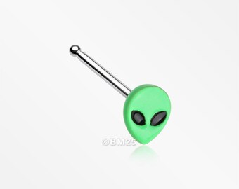Alien Nose Stud - Etsy