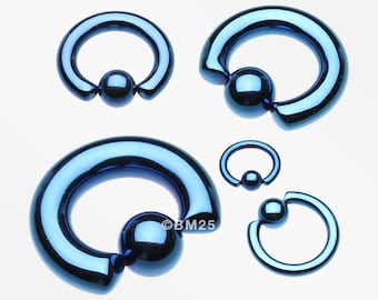 316L Surgical Steel Captive Bead Ring CBR Nose Ring Helix 3mm - Etsy