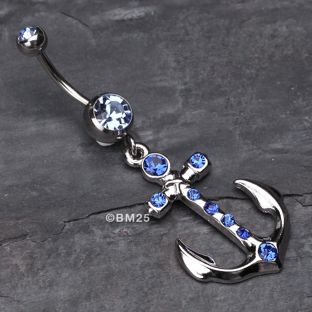 Belly Button Piercing Anchor