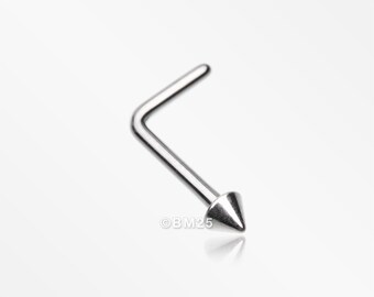 Threaded Nose Ring - Etsy