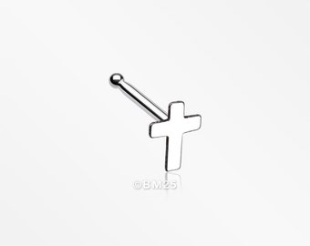 Cross Nose Ring | Etsy