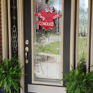 Graduation Cap Door Hanger - Etsy