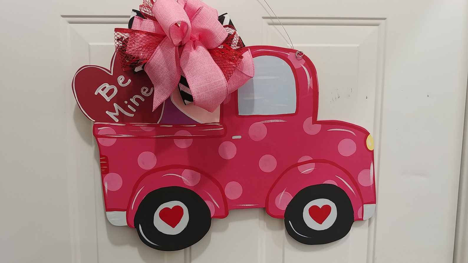 Valentine's Day Truck Door Hanger | Etsy