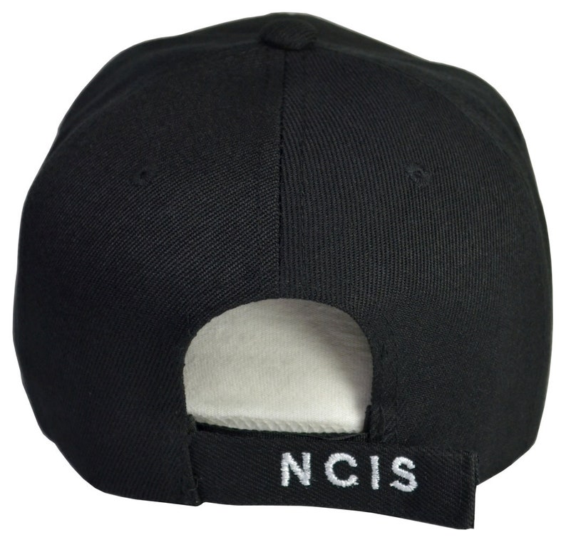 NCIS Hat Black White Embroidery - Etsy