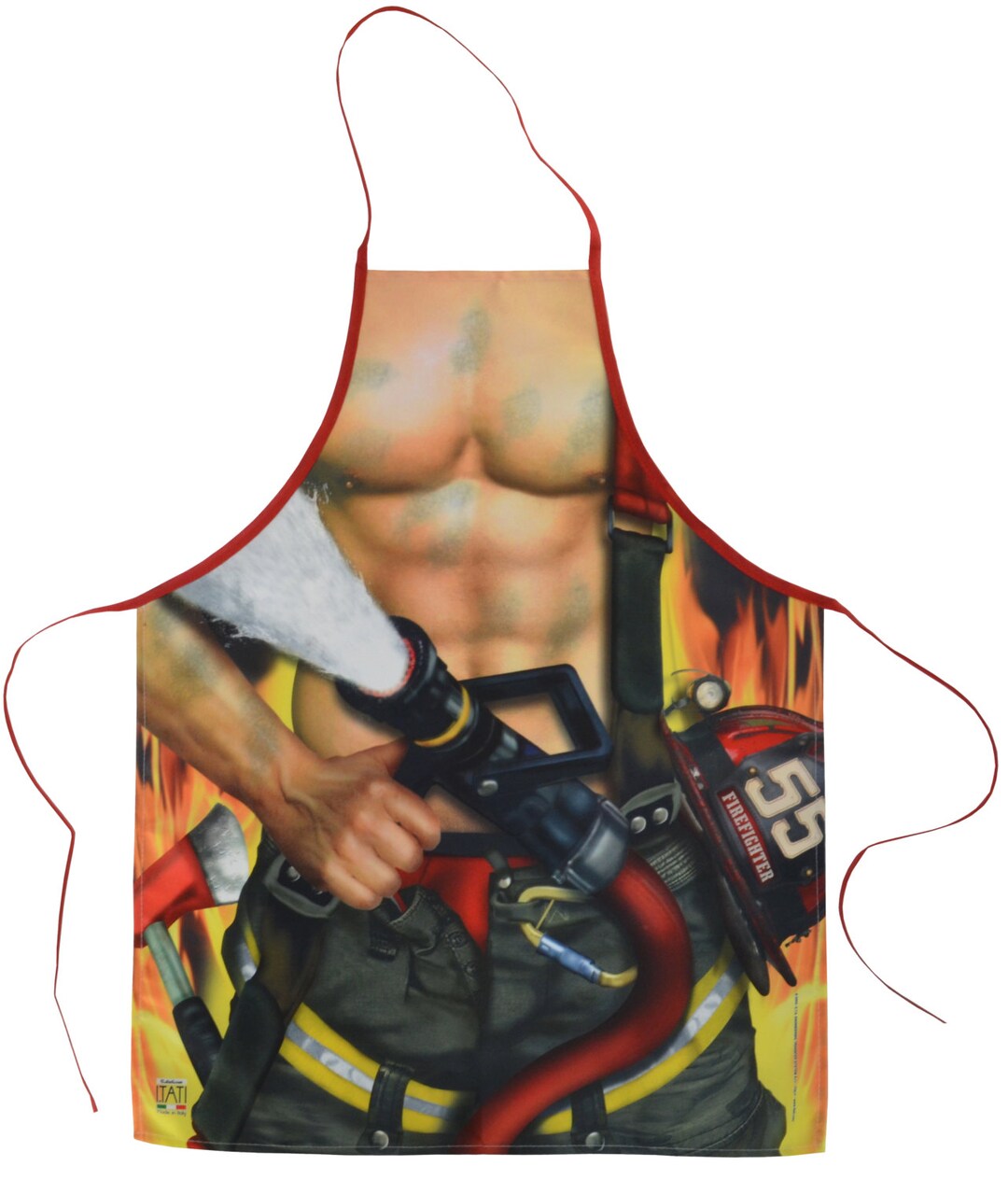 Firefighter Fireman Apron - Etsy
