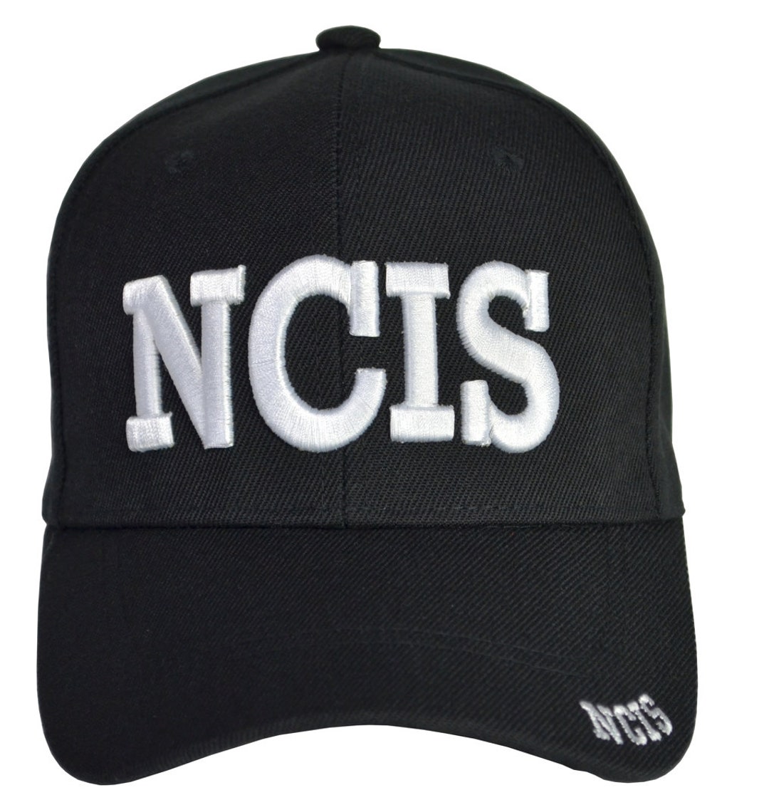 NCIS Hat Black White Embroidery - Etsy