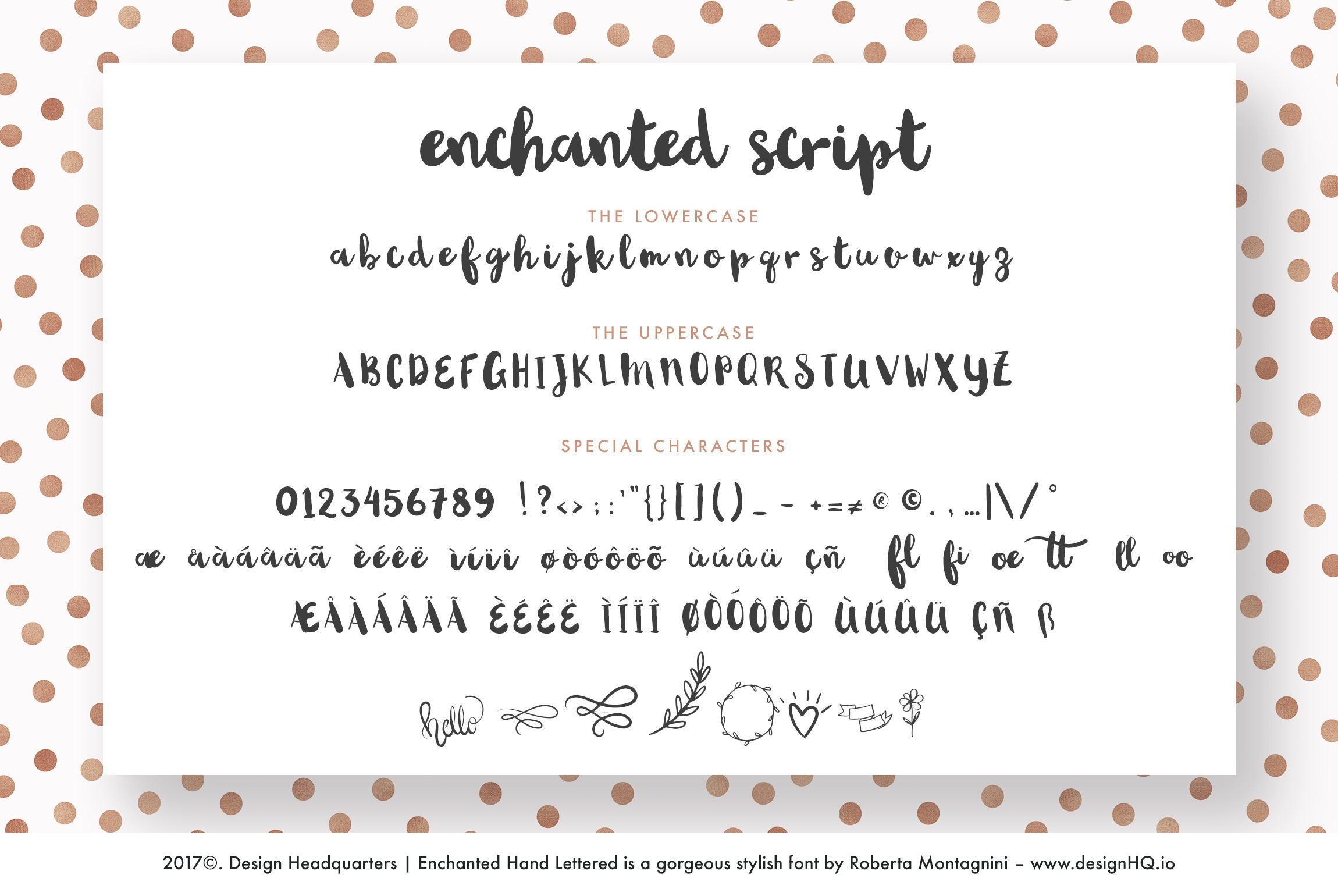 Enchanted Handwritten Font - Etsy