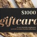 Luxurious Gift Card Template - Etsy