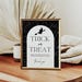 Witch Trick or Treat Sign, Printable Halloween Candy Table Decor, Black ...