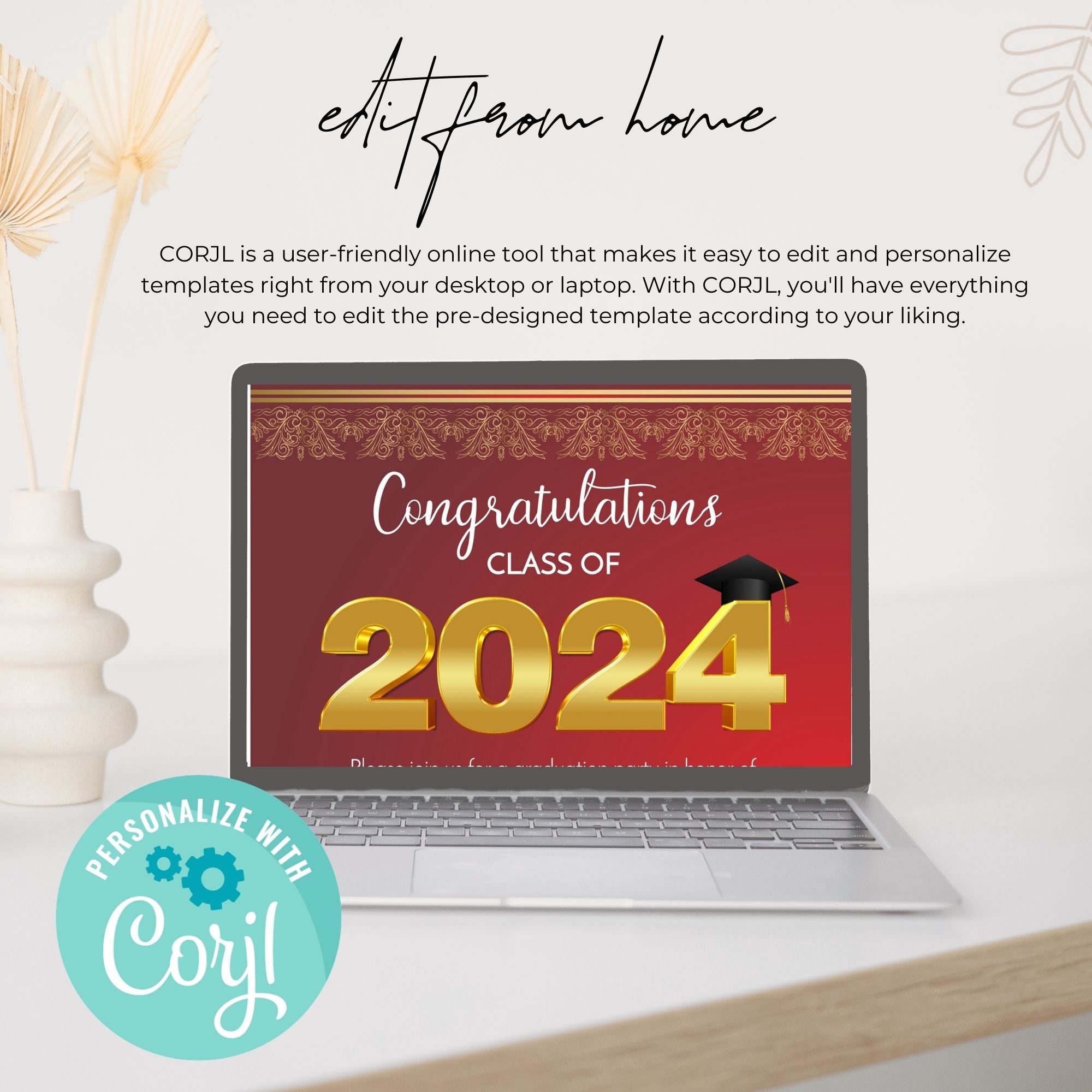Class of 2024 Graduation Invitation Template, Graduation Invitation ...