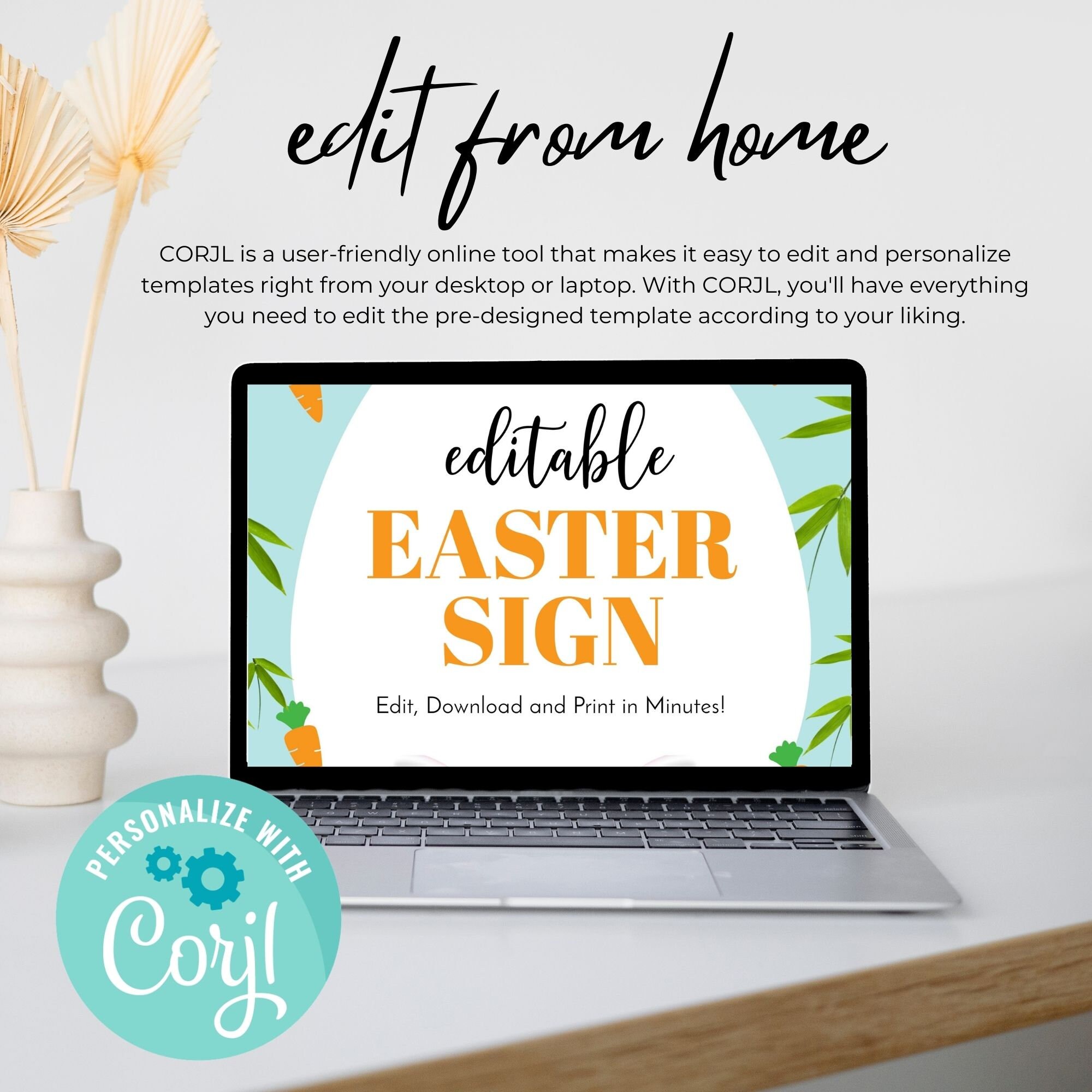 Easter Sign Template