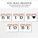 Floral Bride to Be Printable Banner, Floral Wedding Banner, Bridal ...