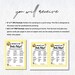 What's in Your Purse Baby Shower Game, Bumblebee Themed Baby Shower ...