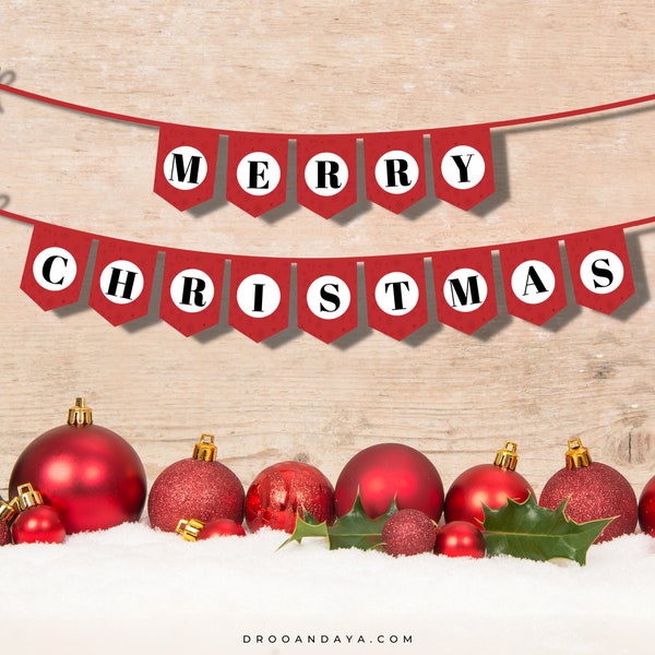 Christmas Bunting - Etsy