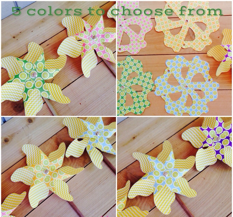 Printable DIY Pinwheel Kit – 5 Colors – Craft Project for Kids and ...